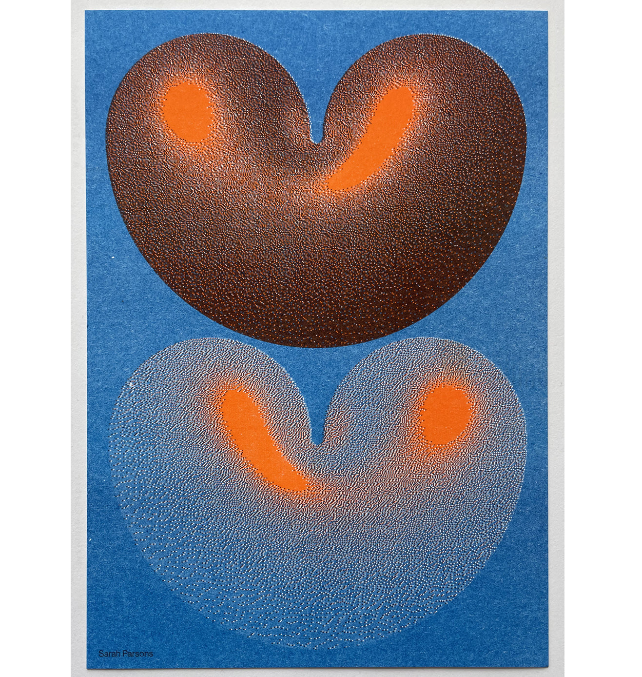 Sarah Parsons - Karte "Bluekiss" – supportyourlocalartist.ch